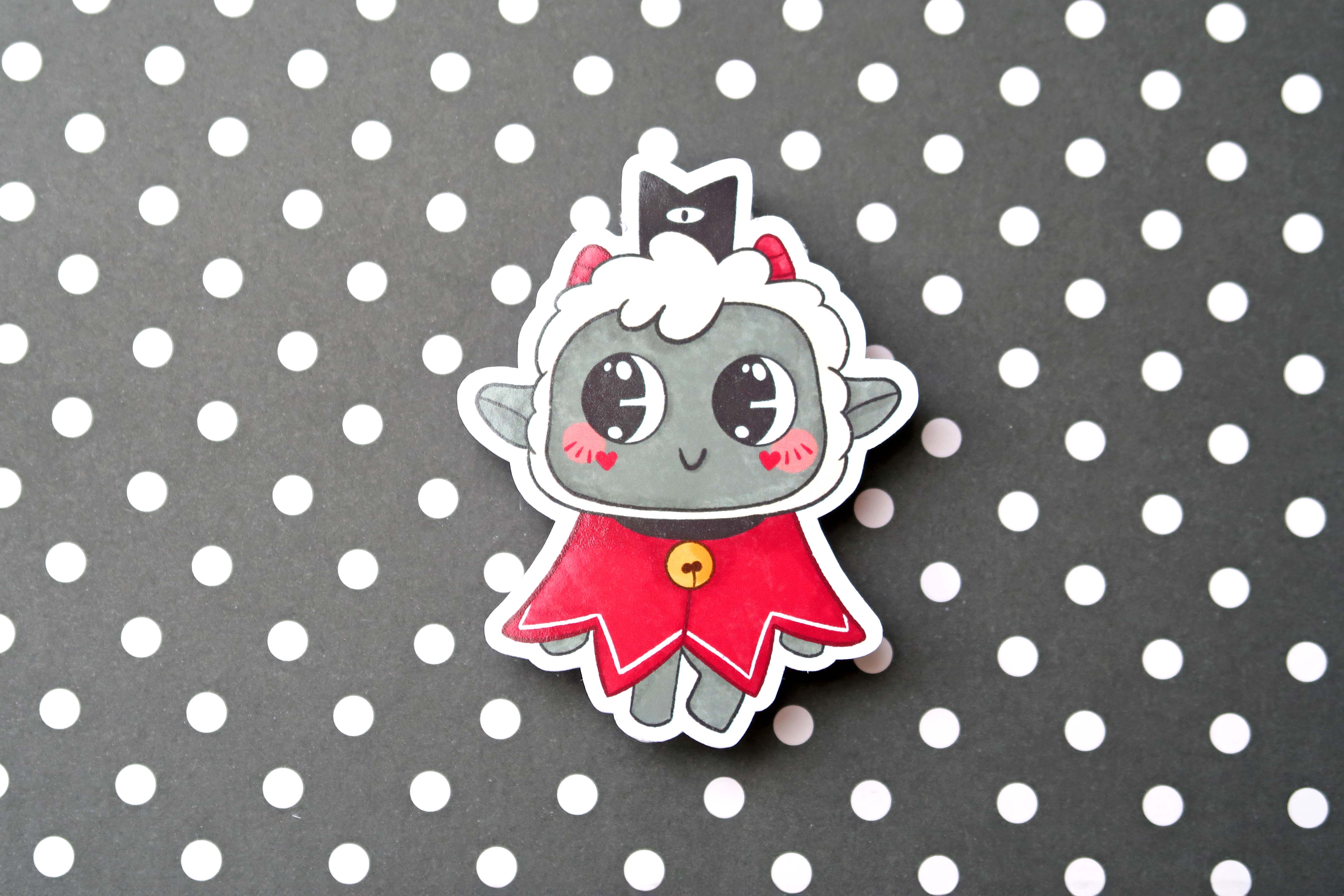 Cult of the Lamb Sticker – Pollygone