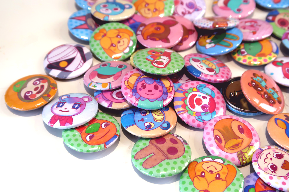 Animal Crossing Button Badge - Choose your character! – Pollygone